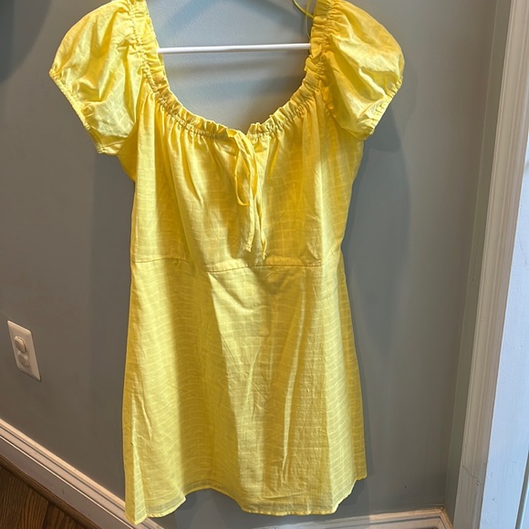 Copper Key | Dresses | Yellow Copper Key Off Shoulder Dress | Poshmark